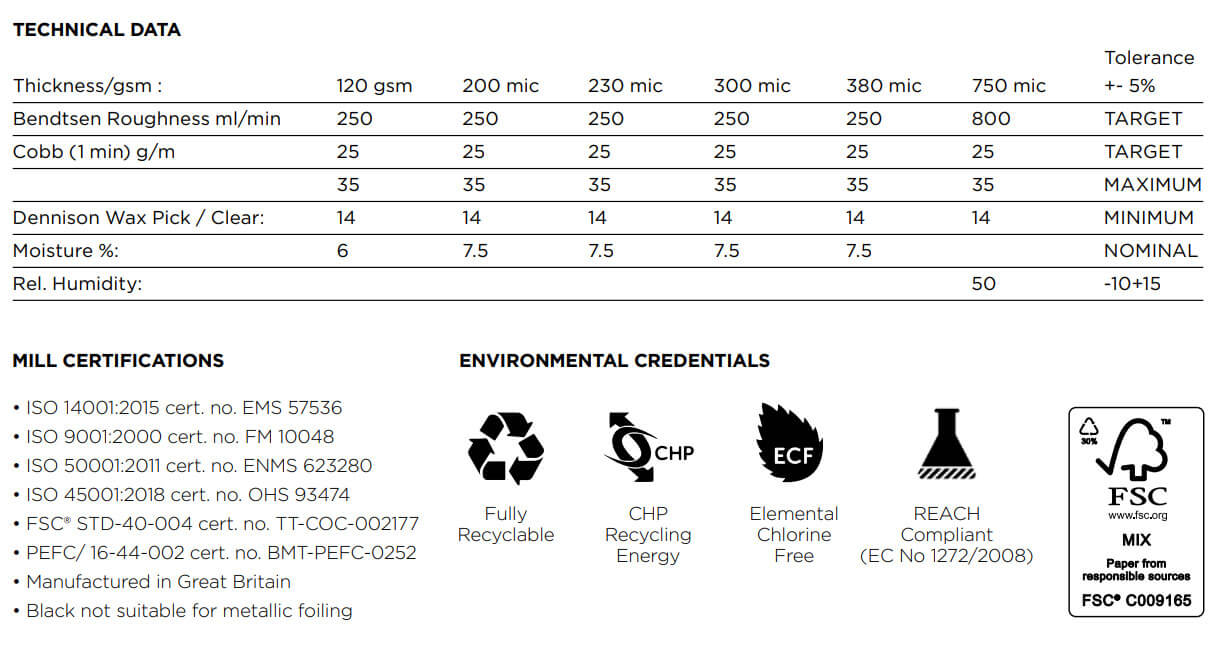 Vanguard Coloured Paper & Card - Calco Paper Services Ltd