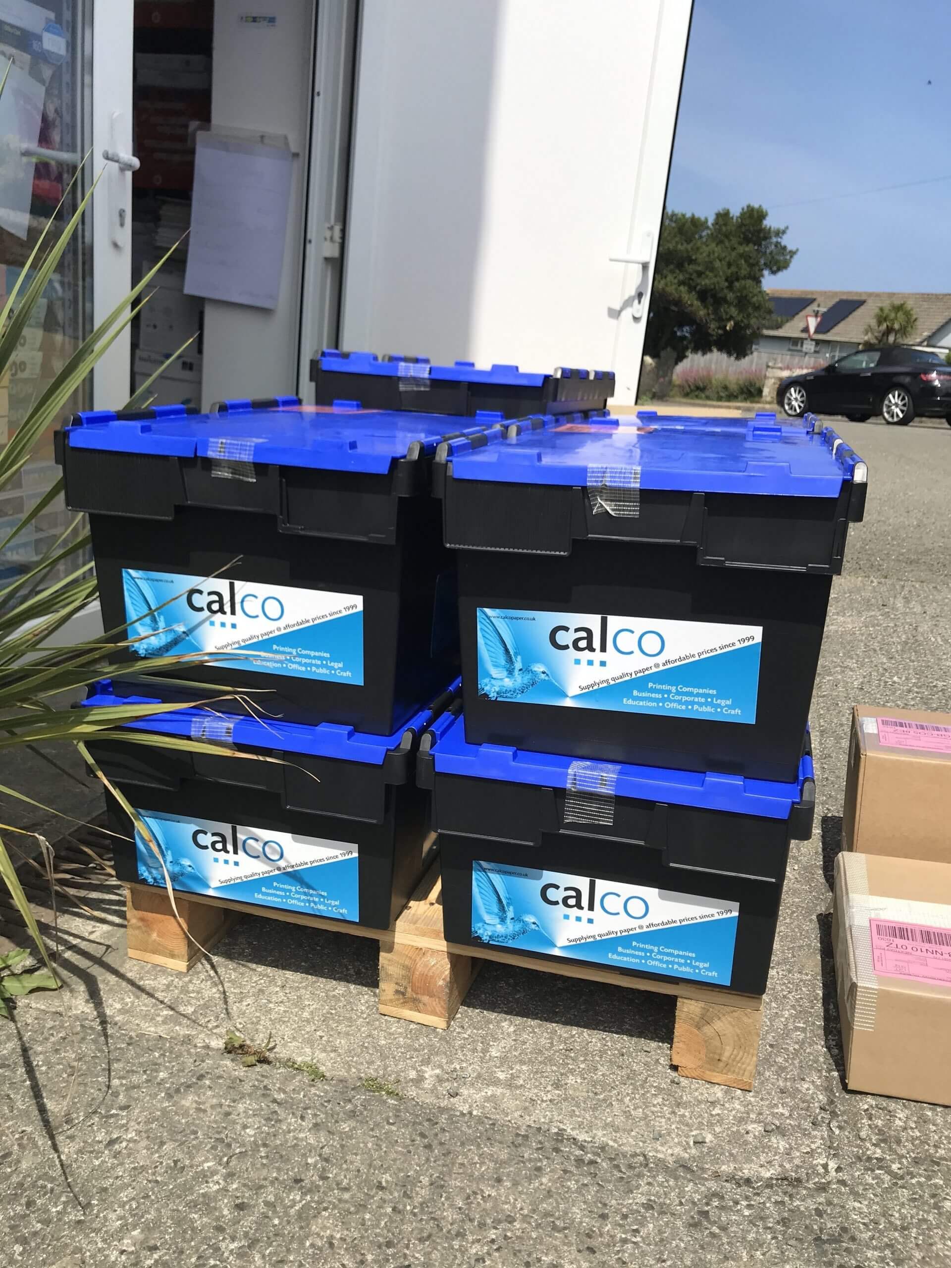 A new era begins - The Calco tote box has arrived! - Calco Paper ...